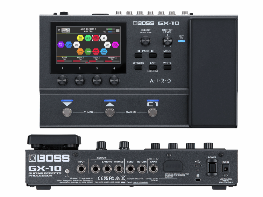 BOSS GX-10: O Multiefeitos Compacto que Vai Revolucionar o Teu Som ...