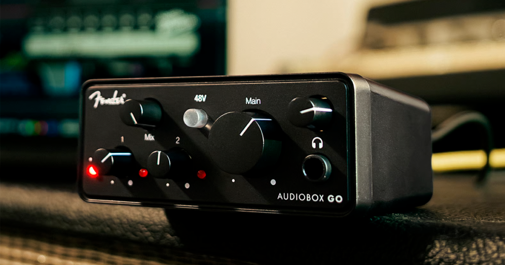 Fender AudioBox Go: gravação profissional simples, portátil e acessível ...
